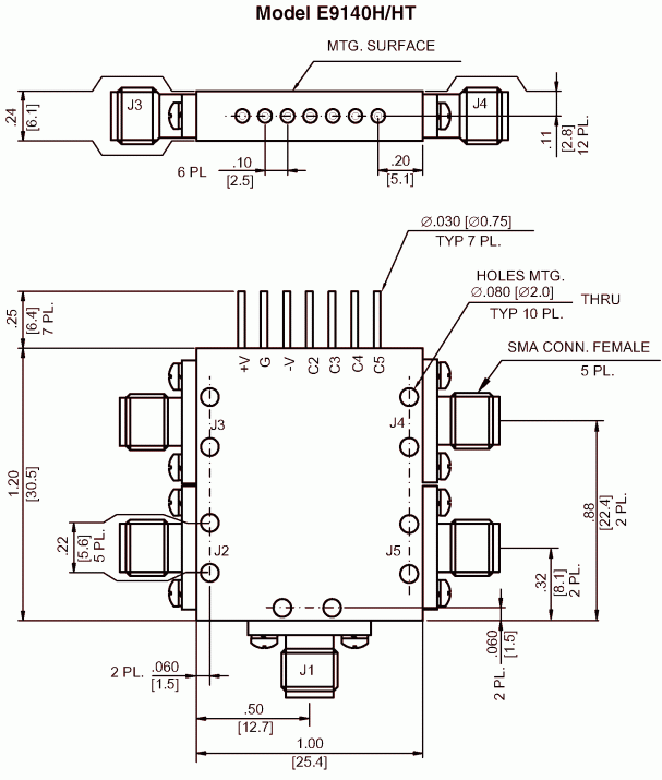 Hermetically Sealed High-Speed SP4T Switch | Kratos GM Catalog